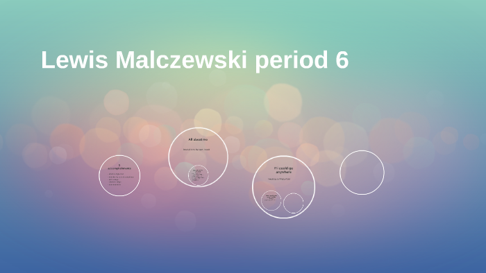 Lewis Malczewski period 6 by lewis malczewski on Prezi