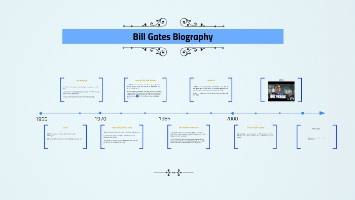 Bill Gates Biography by James Humber on Prezi