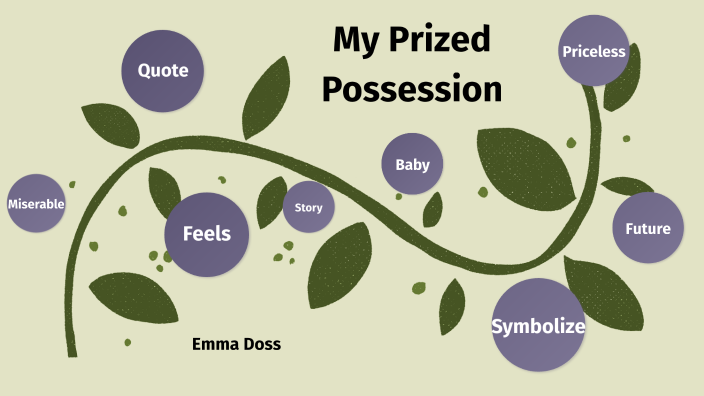 My Prized Possession by Emma Doss on Prezi