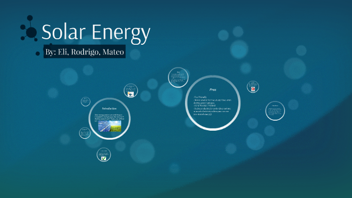 Grade 7 science lesson: solar energy... by Elijah Farentino on Prezi