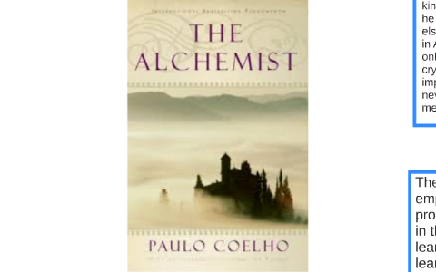 The Alchemist Summer Reading Project by Vinnie Silverman on Prezi