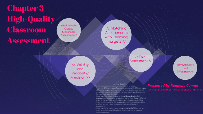 High-Quality Classroom Assessment by Raquelle Connor on Prezi