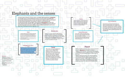 Elephants and the senses by Hannah Button on Prezi