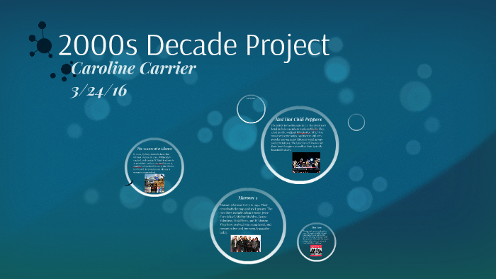2000s Decade Project by Caroline Carrier on Prezi
