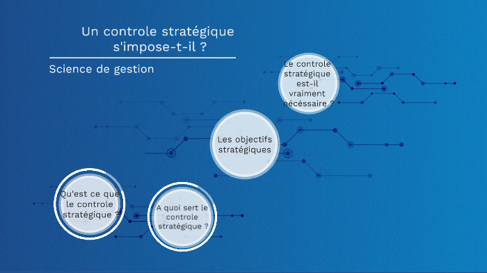 Un contrôle stratégique s'impose-t-il ? by Guillaume AUDUREAU on Prezi
