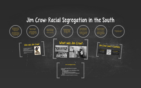 Jim Crow: Racial Segregation in the South by E Davies on Prezi