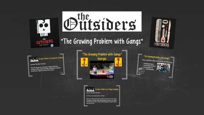 The Outsiders: Problem with Gangs by Hannah Maloof on Prezi
