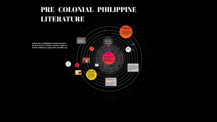 PRE- COLONIAL OF PHILIPPINE LITERATURE by Kevin Bravo on Prezi