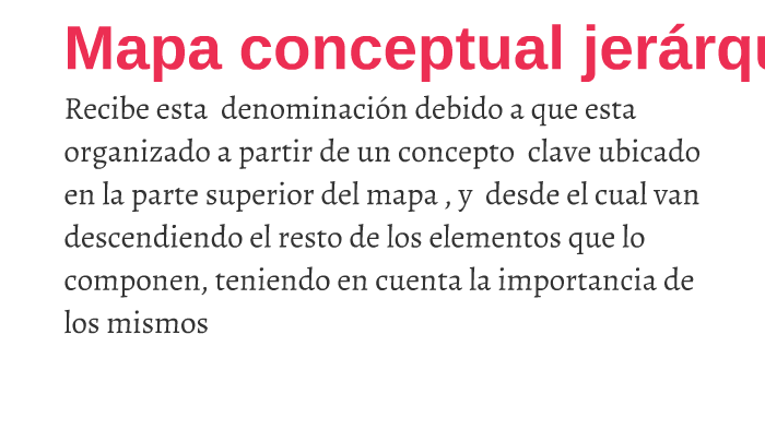 mapa conceptual jerarquico by 611-sofia grajales g on Prezi