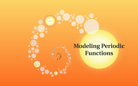Modeling Periodic Functions by on Prezi