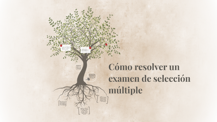 Cómo resolver un examen de selección múltiple by veronica mardones on Prezi