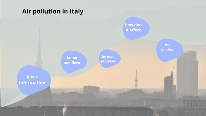 air pollution in italy by sophie tajani on Prezi