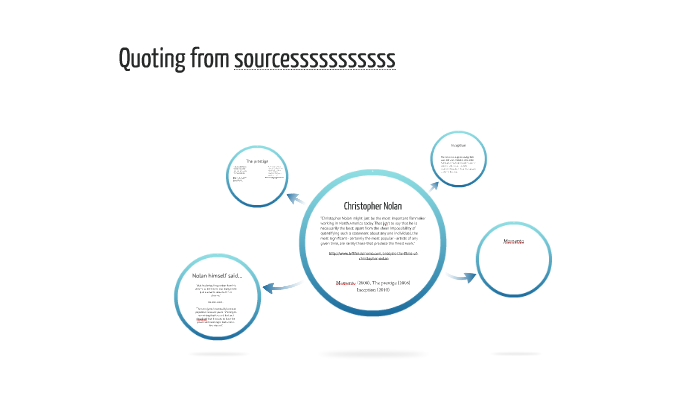 The affect the narrative structure of christopher nolan film by ...