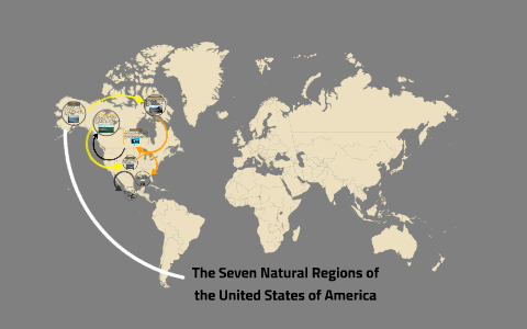 The Seven Natural Regions of America by on Prezi