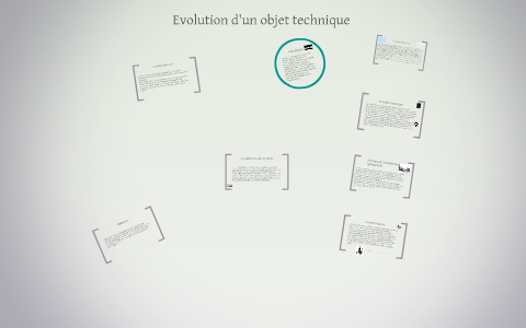 evolution de l'objet technique by joseph Alezraa on Prezi