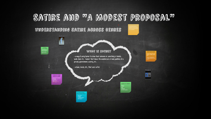 Satire and "A Modest Proposal" by Janelle Blount on Prezi