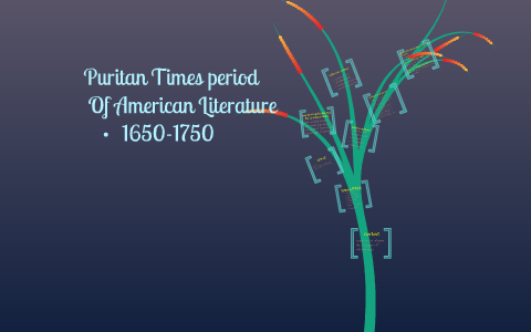 Puritan Time Period Of American Literature 1650-1750 by Suzette ...