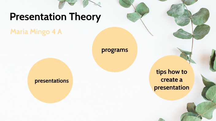 task 3 presentation theory by maria mingo on Prezi