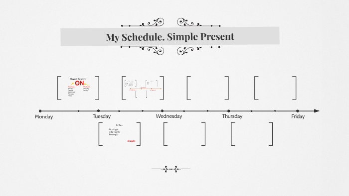 My Schedule. Simple Present by Whebsthon Mozart on Prezi