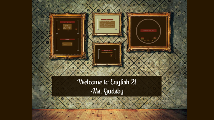 GADSBY Welcome to English 2 by Sarah Gadsby