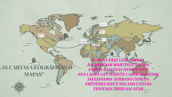 “LAS CARTAS GEOGRÁFICAS O MAPAS” by ana castroparedes on Prezi
