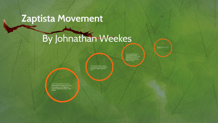 Zaptista Movement by Johnathan Weekes