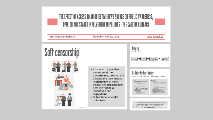 THE EFFECT OF ACCESS TO AN OBJECTIVE NEWS SOURCE ON PUBLIC AWARENESS ...