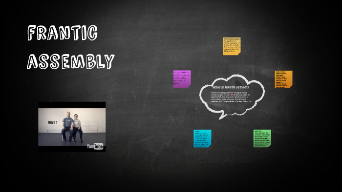 frantic assembly by Eleanor Hughes on Prezi