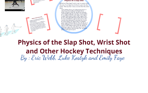 Physics of Slapshot, Wristshot and Other Hockey Techniques by luke ...