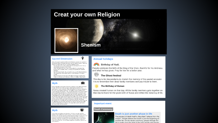 Create your own Religion by Yi Rong on Prezi