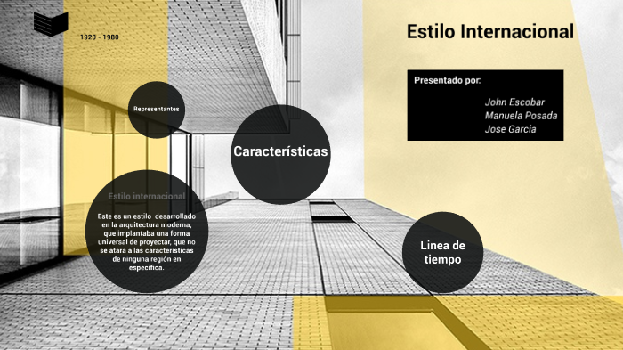 Estilo internacional by john escobar on Prezi