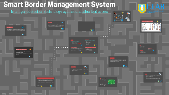 Smart Border Management System by Mujtahid Alam