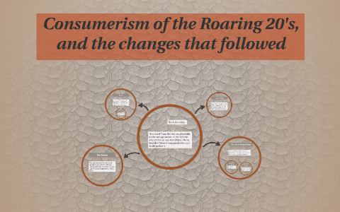 Consumerism of the Roaring 20's by Connor Bendick on Prezi
