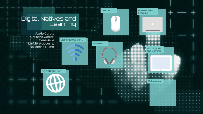 Digital Native and Learning by Axelle Caron on Prezi