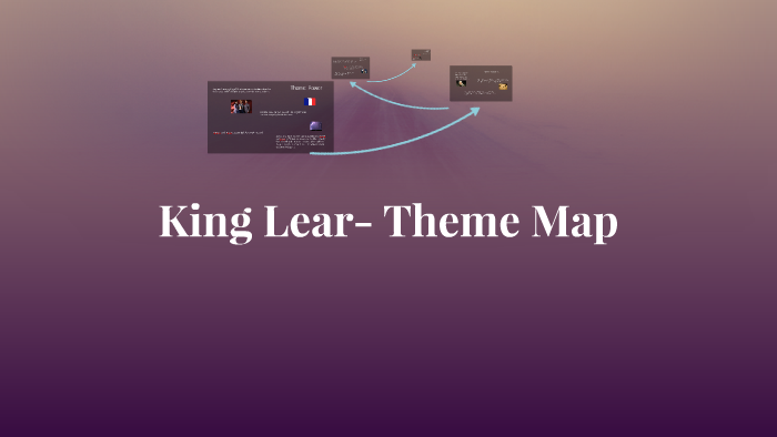 King Lear Character Map