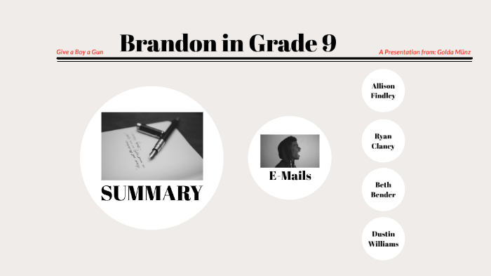 Give a Boy a Gun English Presentation by Golda Münz on Prezi