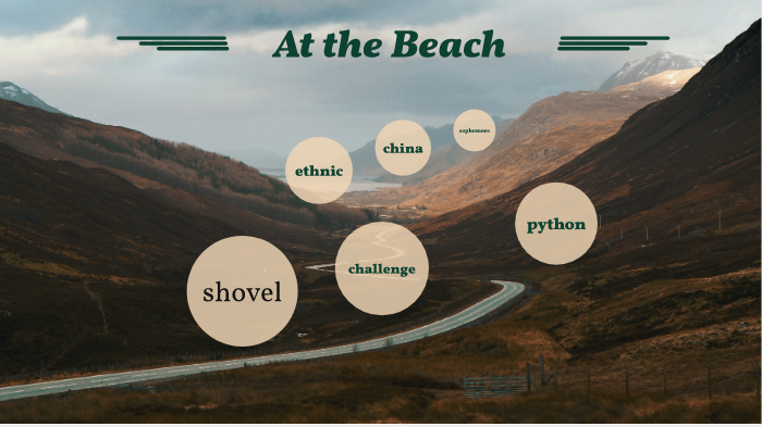 At the Beach spelling list by Megan Montgomery on Prezi