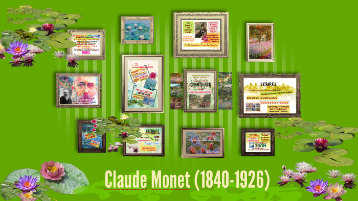 CLAUDE MONET - Francais (Dea Balaj) by Dea Balaj on Prezi