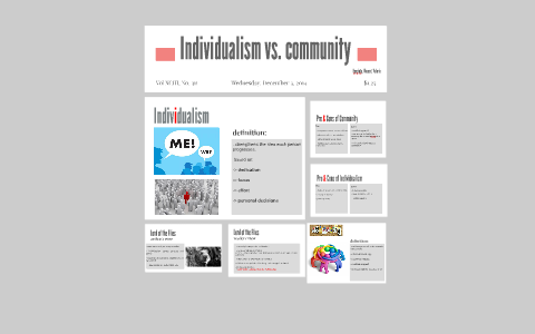 Individualism vs. Community LOF by Vincent Ketteniß on Prezi