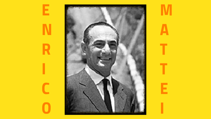 ENRICO MATTEI by Sofia Ricci