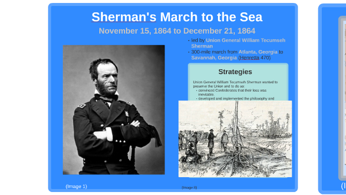 Sherman's March to the Sea by Jade Pallett on Prezi