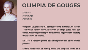BIOGRAFÍA DE OLIMPIA DE GOUGES by LUISANGEL BRITO BATISTA on Prezi Design