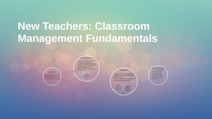 New Teachers: Classroom Management Fundamentals by Jenna Lawhead on Prezi