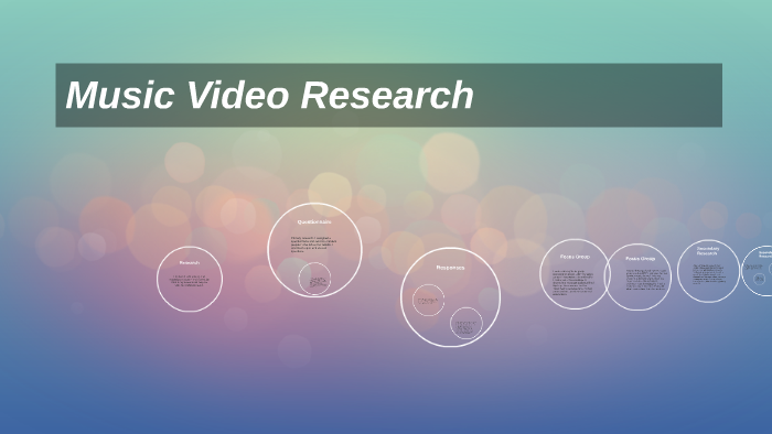 Music Video Research by muhammad ali on Prezi