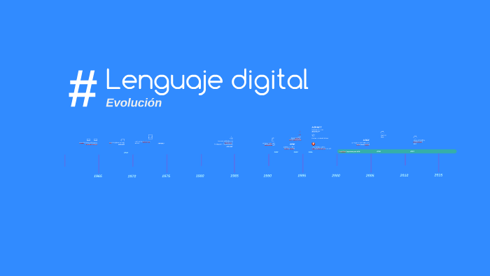 Evolución del Lenguaje Digital by Diego Paredes on Prezi