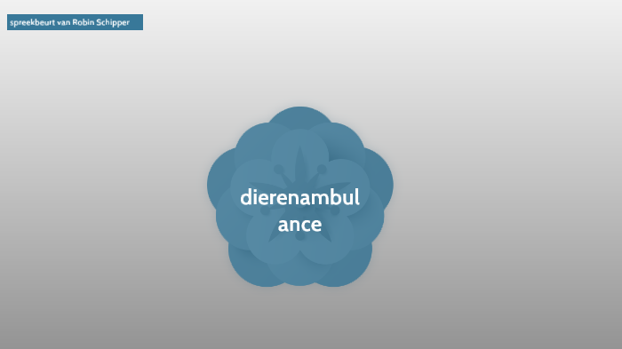 dierenambulance by Robin schipper on Prezi