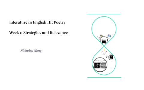 Literature in English III: Poetry by Nicholas Wong