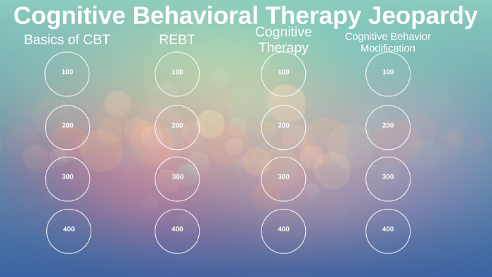 Cognitive Behavioral Therapy Jeopardy by Danielle Hoyt on Prezi