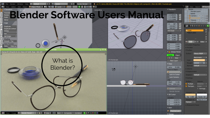 Basic 3D model in Blender tutorial by Piotr Karol on Prezi