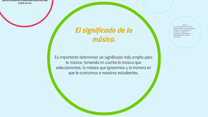 El significado de la música by Diego Tinajero on Prezi